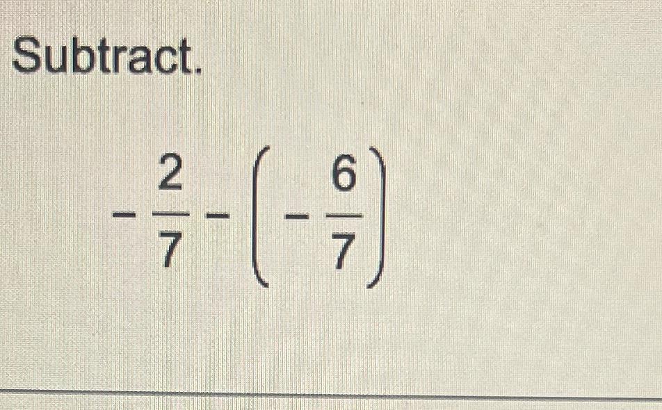 Subtract.-27-(-67) | Chegg.com