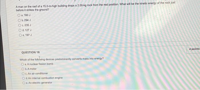 Solved Aman on the roof of a 15.0-m-high building drops a | Chegg.com