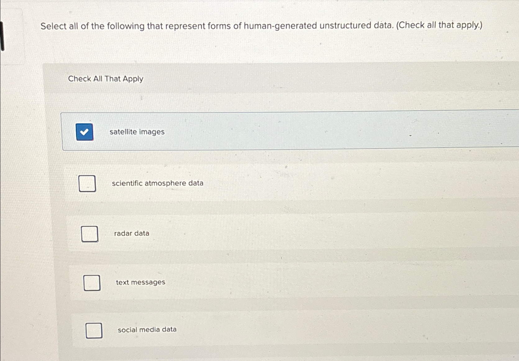 Solved Select all of the following that represent forms of | Chegg.com