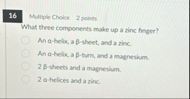 Solved Multiple Choice2 ﻿pointsWhat three components maloe | Chegg.com