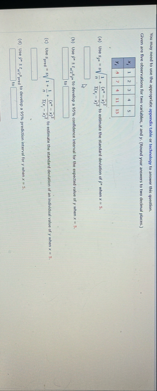 Solved You may need to use the appropriate appendix table or | Chegg.com