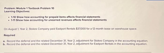 Solved Problem: Module 1 Textbook Problem 10 Learning | Chegg.com