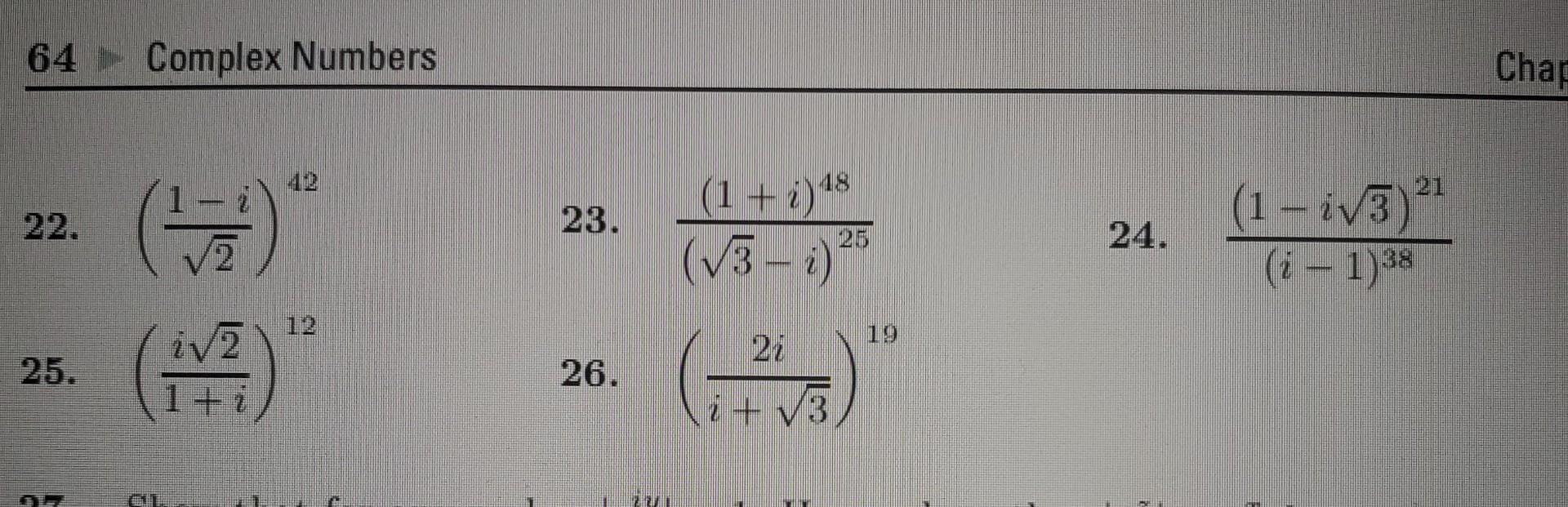 Solved Express the following complex numbers in the x+iy | Chegg.com