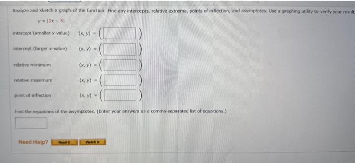 Solved Aralyze and sketch araph of the function. Find any | Chegg.com