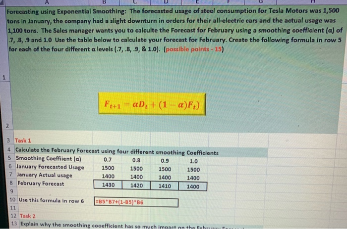Solved Explain why the smoothing cooefficient had so much | Chegg.com