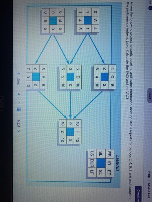 Solved ses Saved Help Save & Exit Check my Given the | Chegg.com