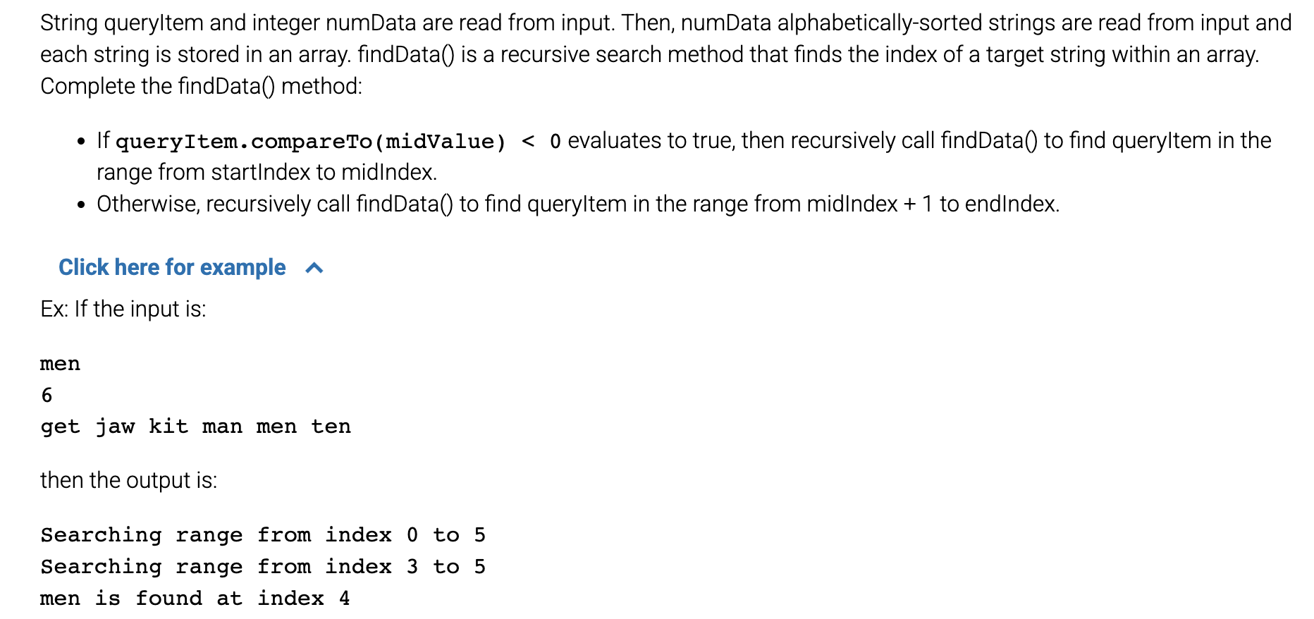 Solved String queryltem and integer numData are read from | Chegg.com