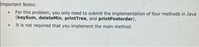 Solved In this problem, you will write some Java code for | Chegg.com