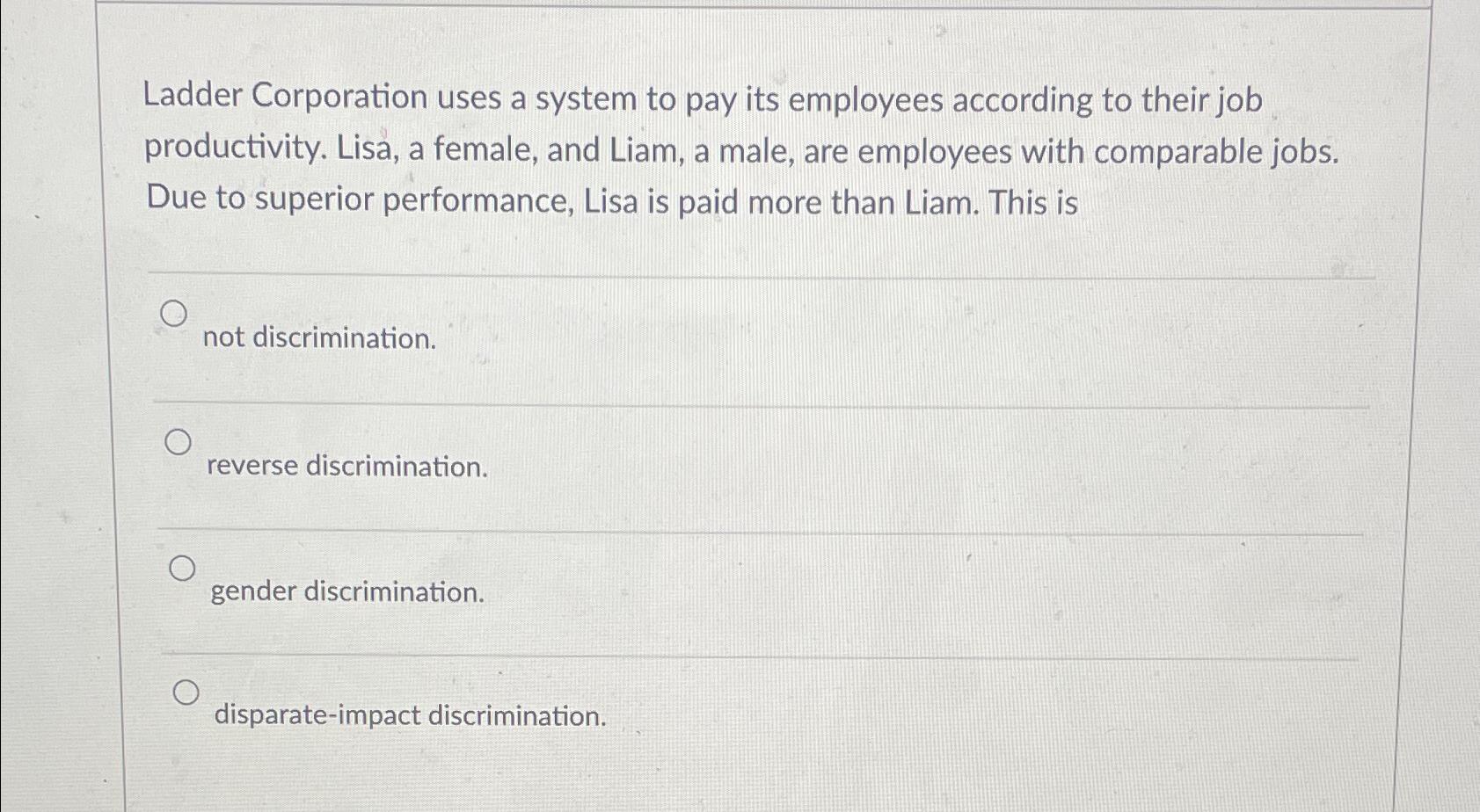 Solved Ladder Corporation uses a system to pay its employees | Chegg.com