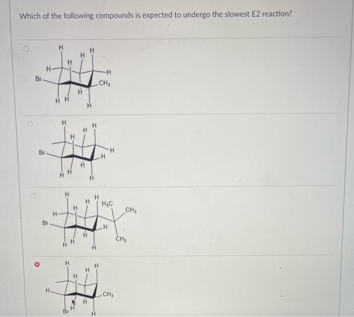 Solved Which of the following compounds is expected to | Chegg.com