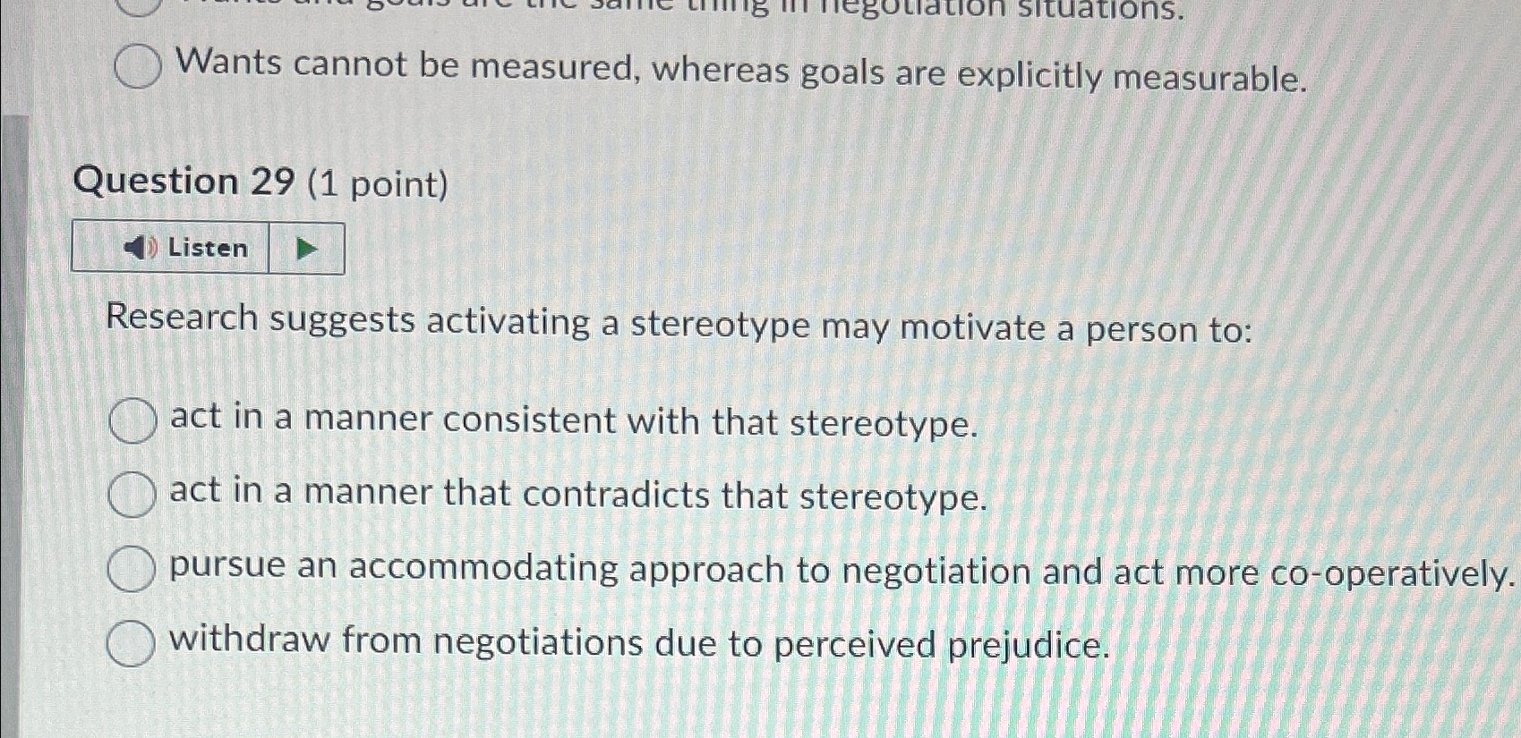 Solved Wants cannot be measured, whereas goalLlResearch | Chegg.com