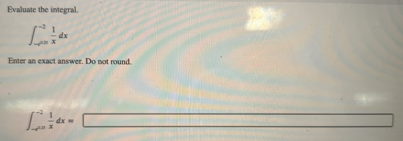 Solved Evaluate the integral. | Chegg.com