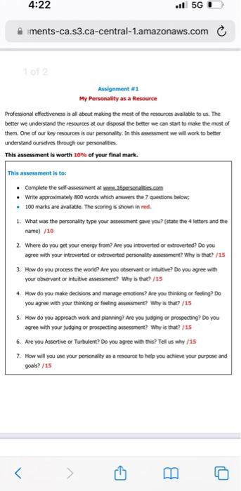 Solved Professional effectiveness is all about making the | Chegg.com