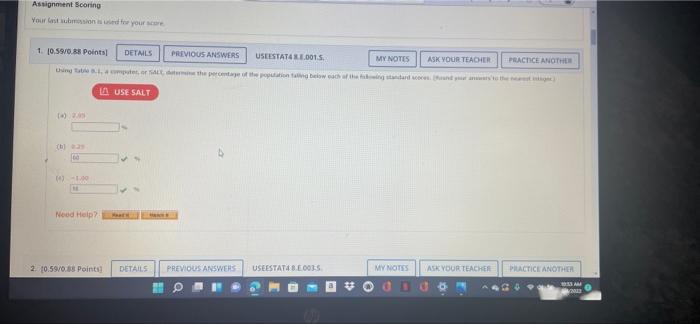 Solved Assignment Scoring Your last mod for your 1. | Chegg.com