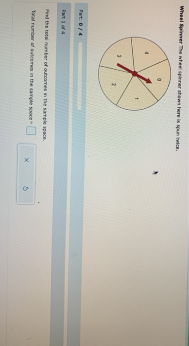 Solved Wheel Spinner The wheel spinner shown here is spun | Chegg.com