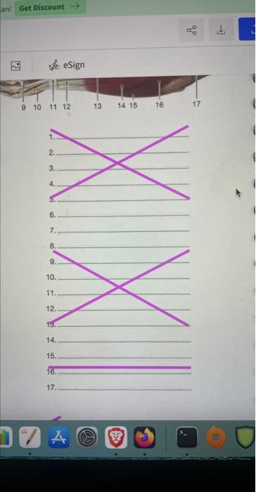 [Solved]: only label the ones not crossed out 4. Label the m