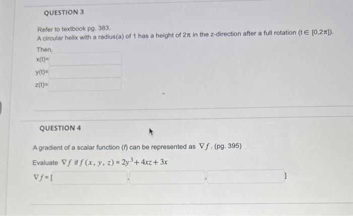 Solved Refer to textbook pg. 383. A circular helix with a | Chegg.com