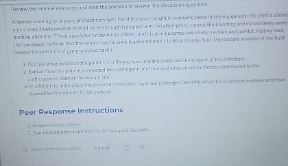 Solved Peer Response instructions | Chegg.com