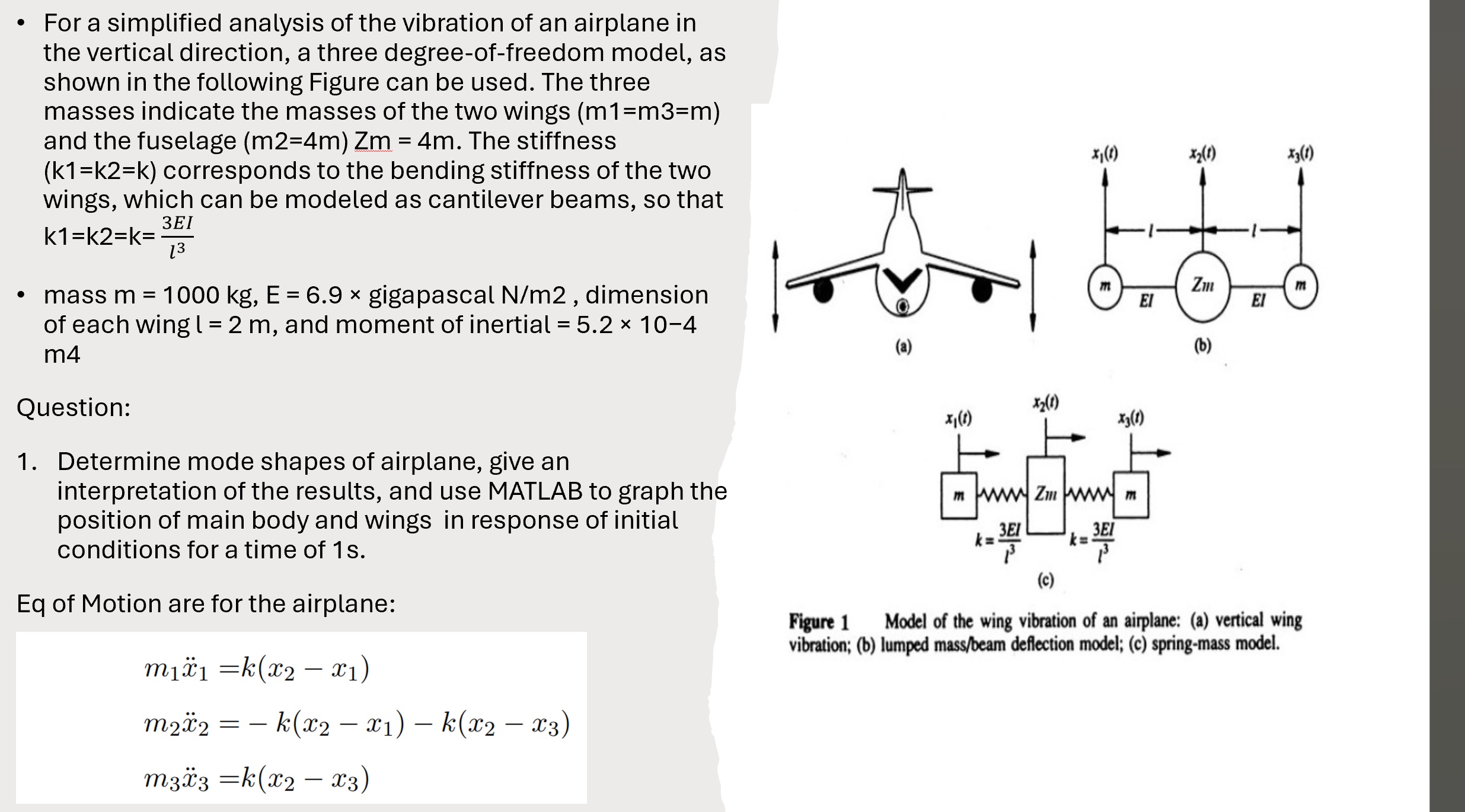 Solved DO all calculations analytically before confirming | Chegg.com