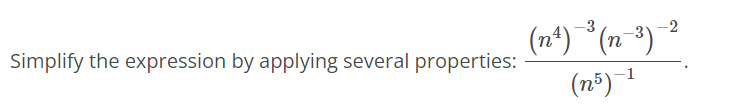 Solved Simplify the expression by applying several | Chegg.com