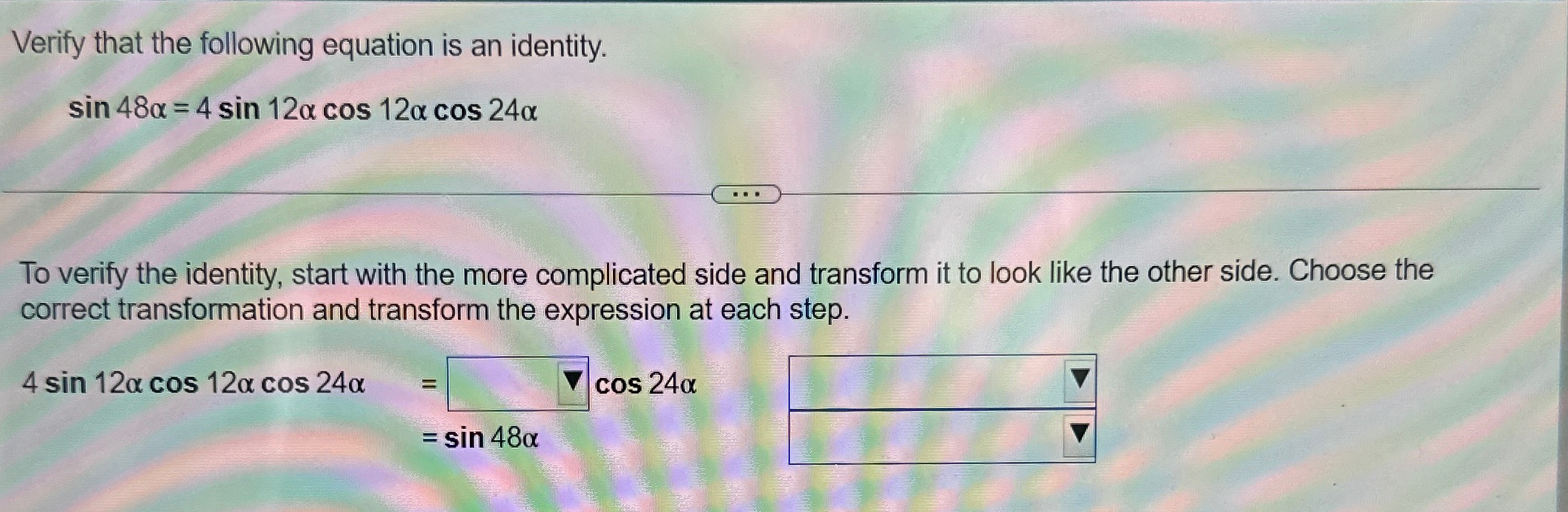 Solved Verify that the following equation is an | Chegg.com