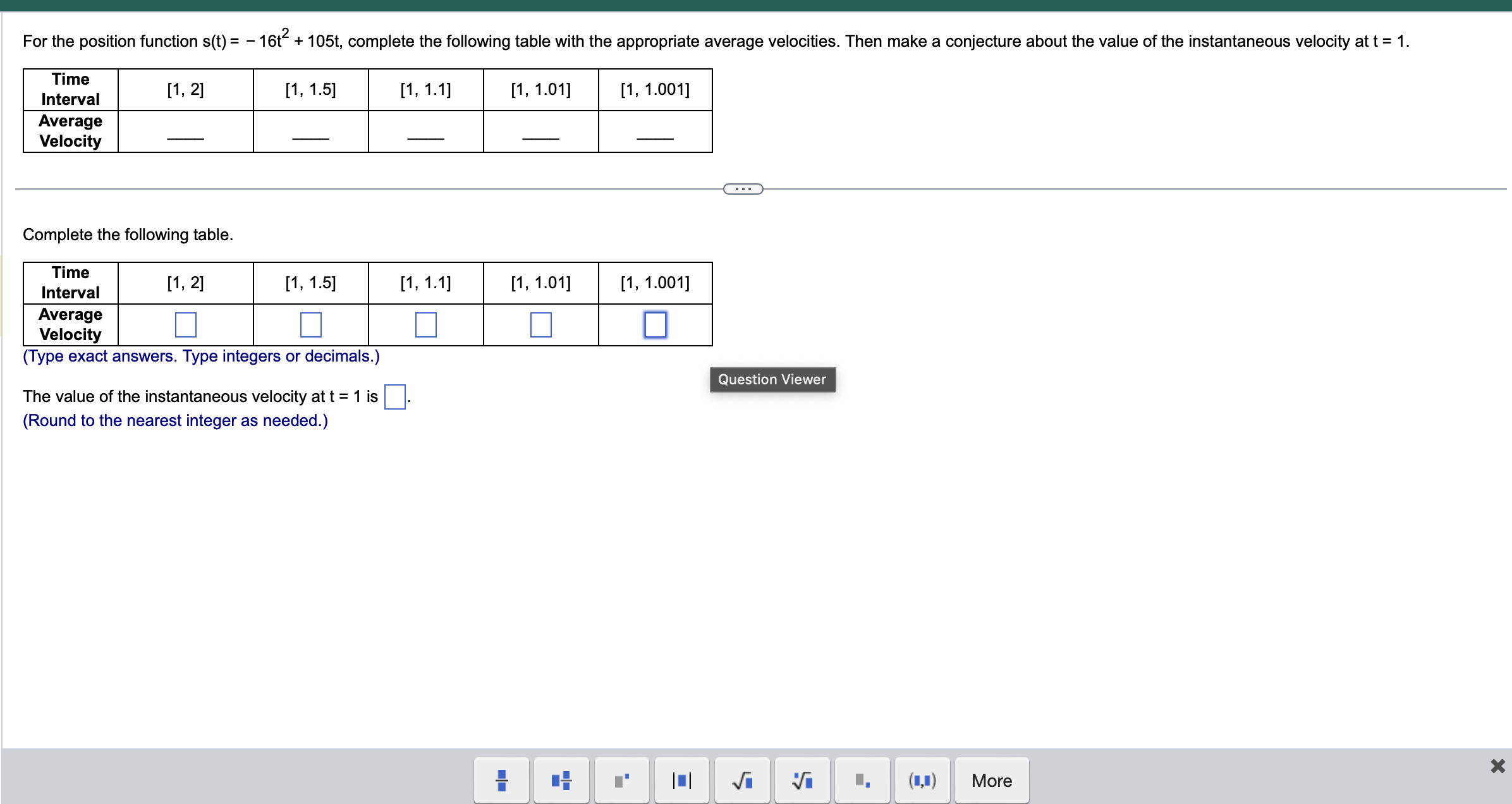 Solved \table[[\table[[Time],[Interval]],1,2,1,1.5,1,1.1,1,1 | Chegg.com