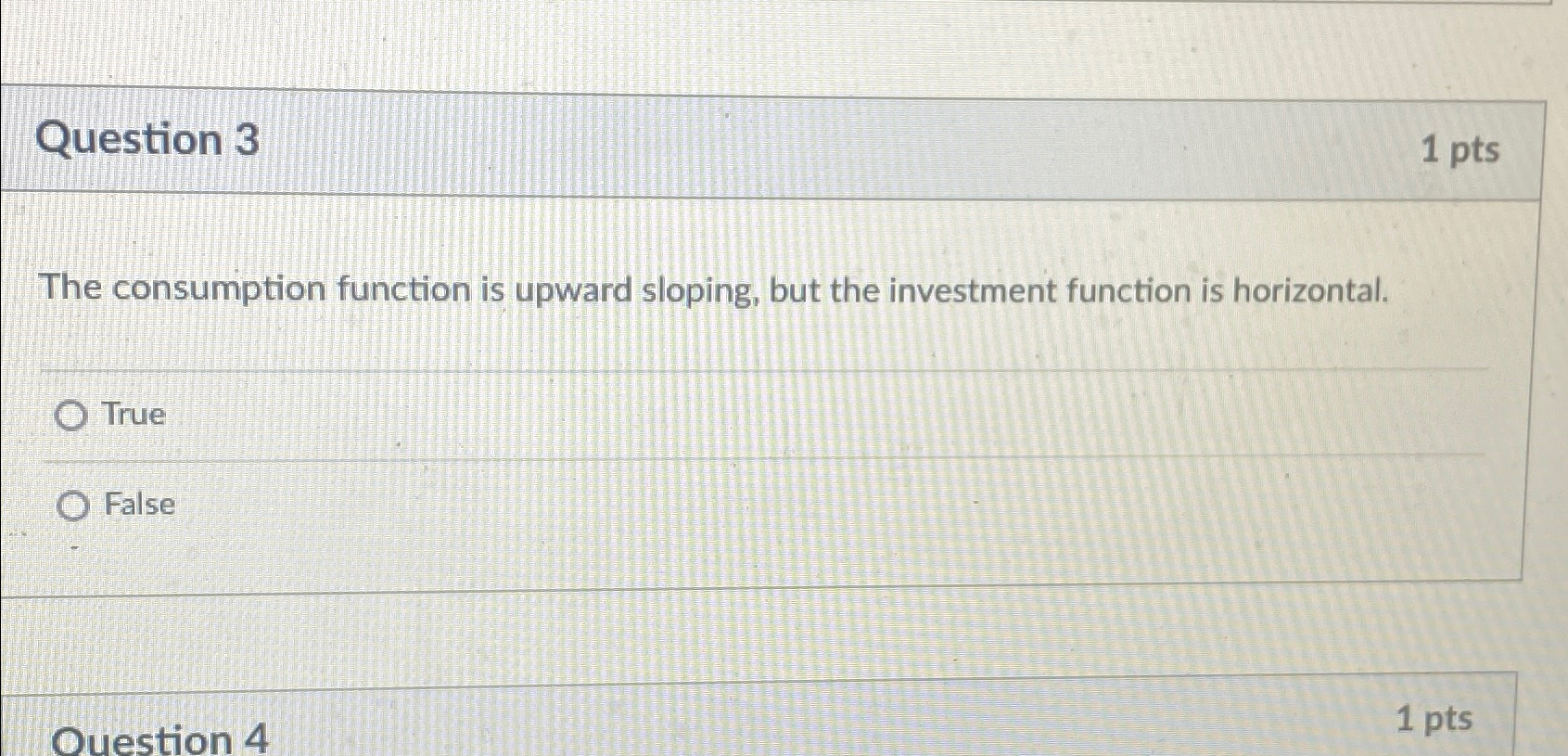 Solved Question 31 ptsThe consumption function is upward | Chegg.com Solved Question 31 ptsThe consumption function is upward | Chegg.com