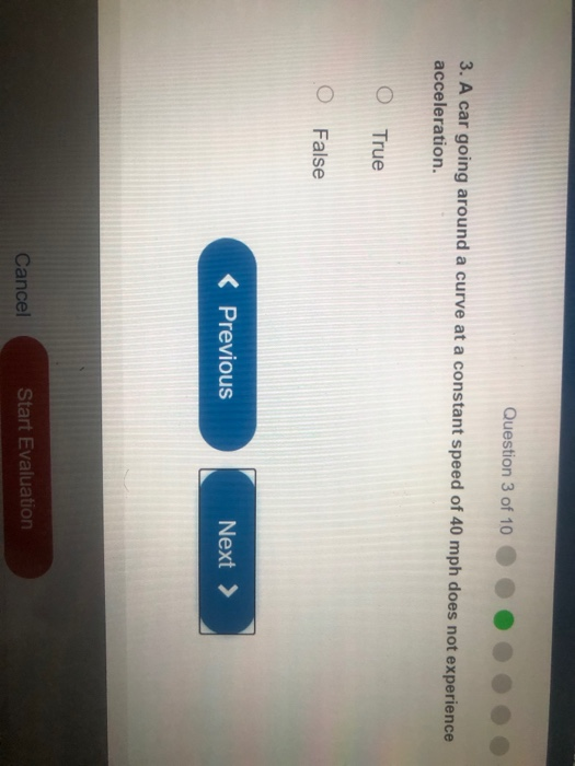 Solved Question 1 of 10 1. A does not represent a change in | Chegg.com