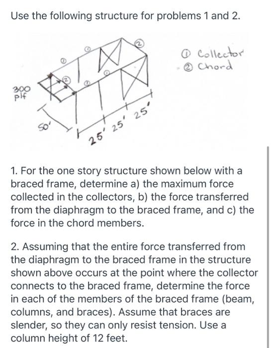 Solved Use the following structure for problems 1 and 2. @ | Chegg.com