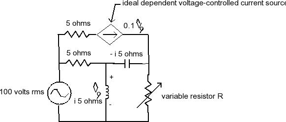 Solved The diamond shaped symbol is an ideal | Chegg.com