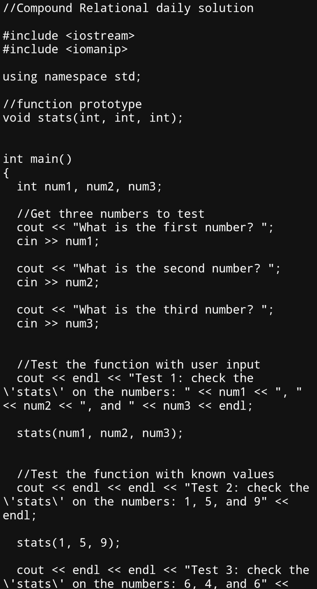Solved Compound Relational Overview For this daily, write a | Chegg.com