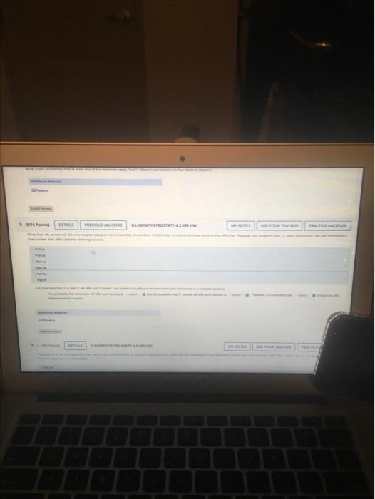 Solved What is the probability that at least two of the | Chegg.com