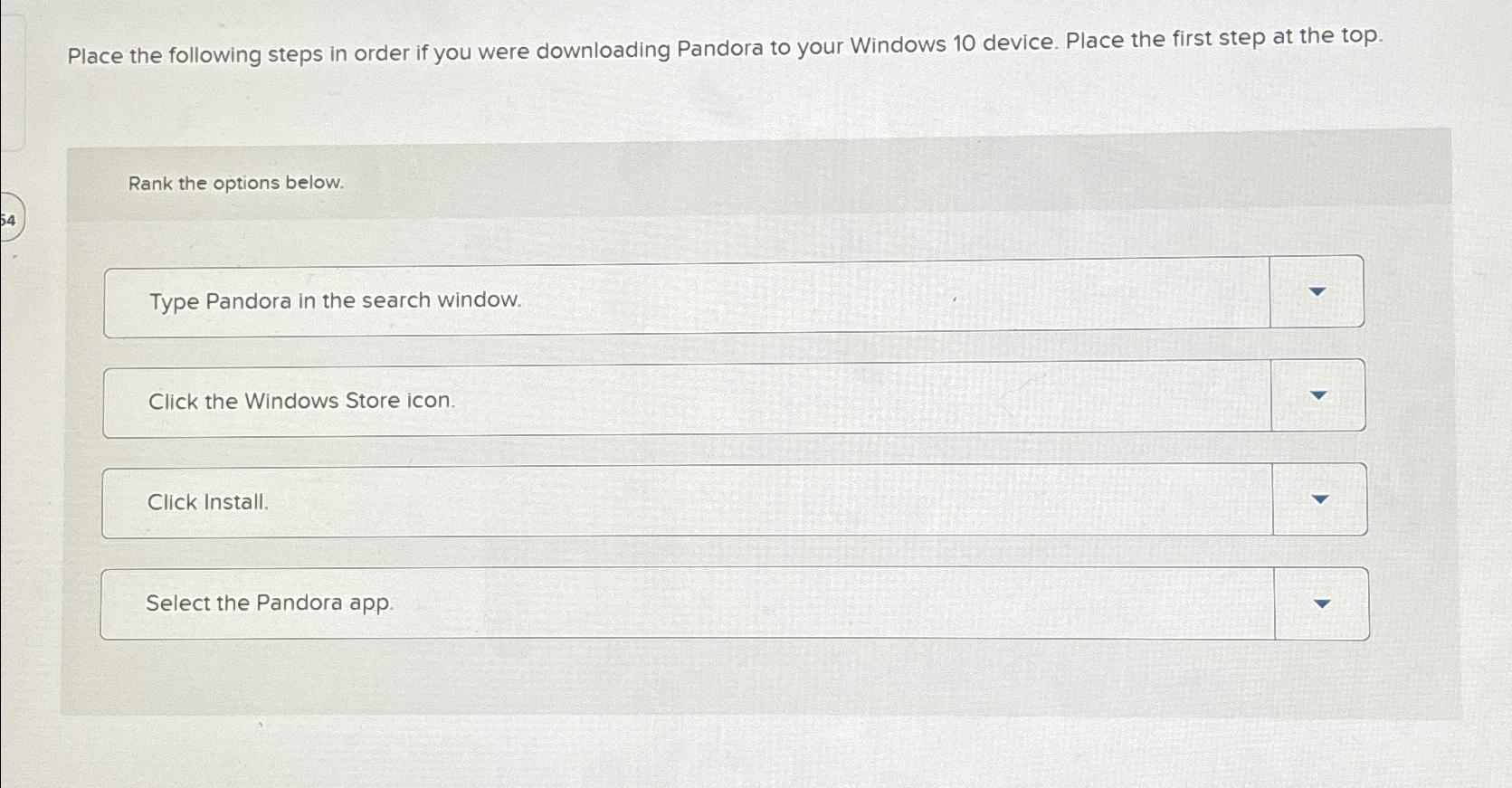 Solved Place the following steps in order if you were | Chegg.com Solved Place the following steps in order if you were | Chegg.com