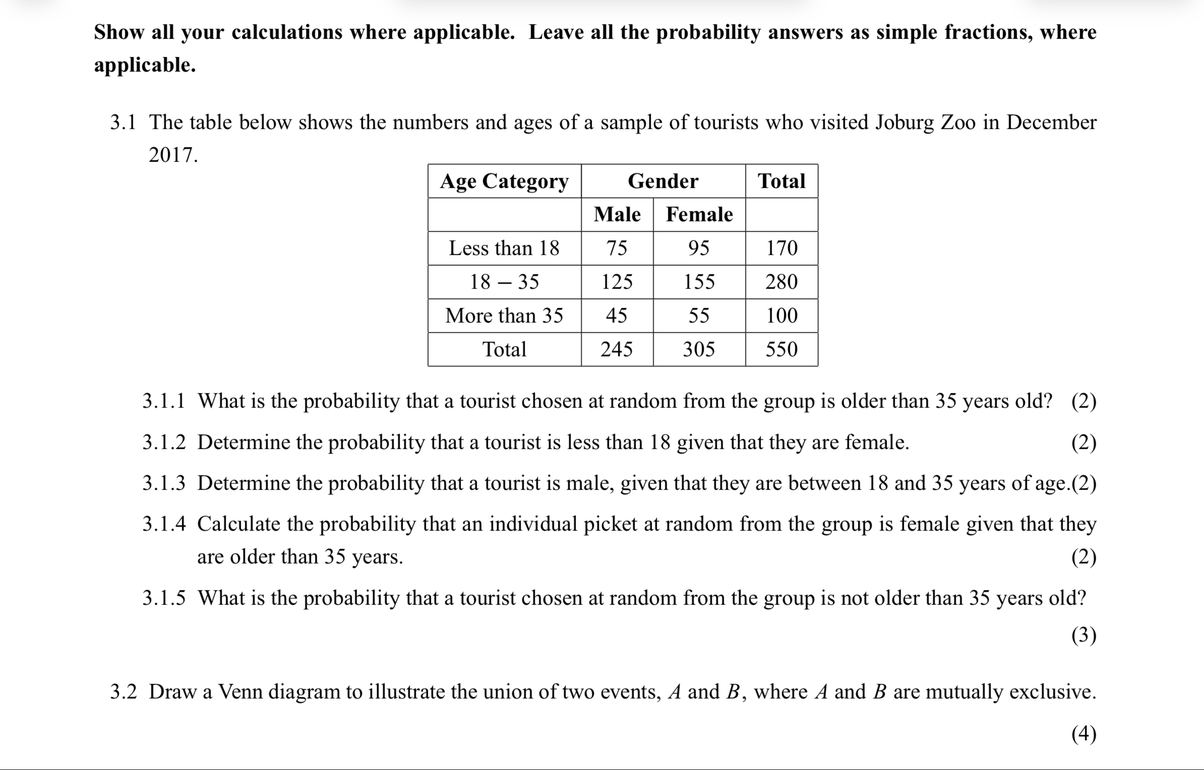 Solved Show all your calculations where applicable. Leave | Chegg.com