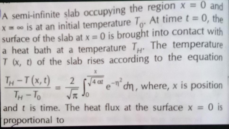 Solved A semi-infinite slab occupying the region x = 0 and x | Chegg.com
