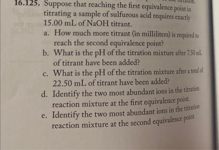 Solved 6.125. Suppose that reaching the first equivalence | Chegg.com