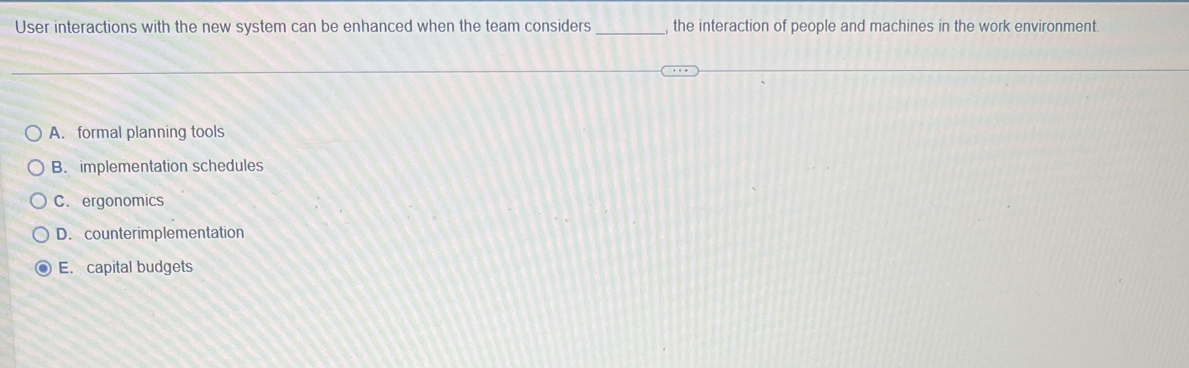 Solved User interactions with the new system can be enhanced | Chegg.com