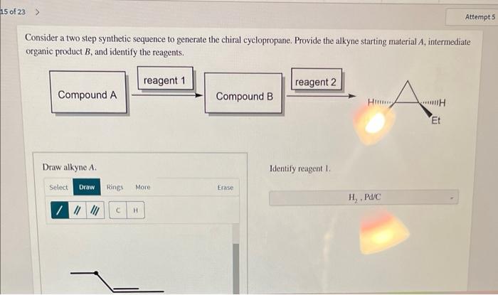 Solved Consider a two step synthetic sequence to generate | Chegg.com Solved Consider a two step synthetic sequence to generate | Chegg.com