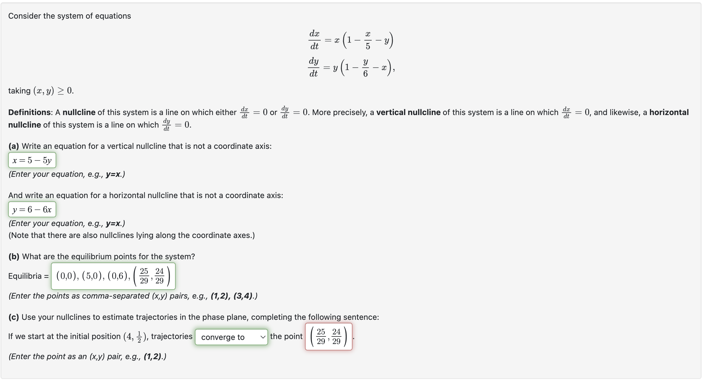 Solved Consider the system of | Chegg.com