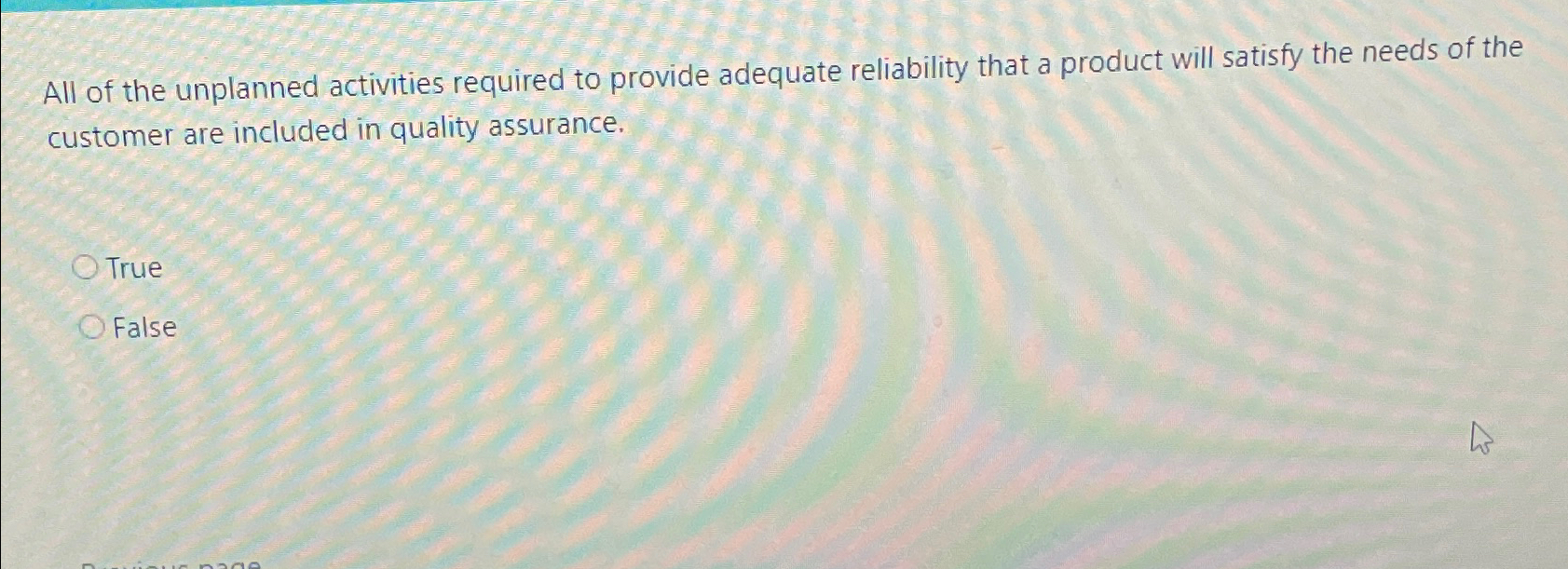 Solved All of the unplanned activities required to provide | Chegg.com