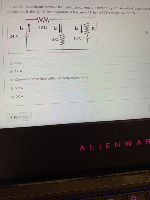 Solved In the multi-loop circuit shown in the figure, the | Chegg.com