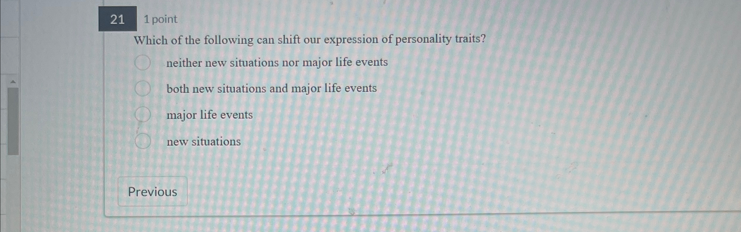 Solved 211 ﻿pointWhich of the following can shift our | Chegg.com