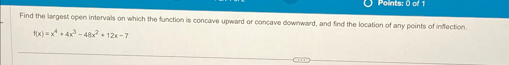 Solved Find the largest open intervals on which the function | Chegg.com