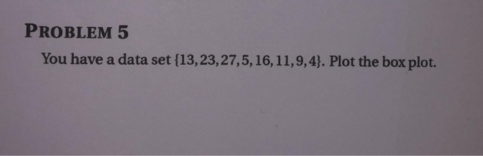 Solved PROBLEM 3 Consider the following two data sets: Value | Chegg.com