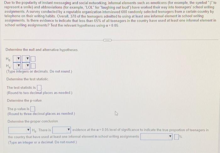Solved Due to the popularity of instant messaging and social | Chegg.com