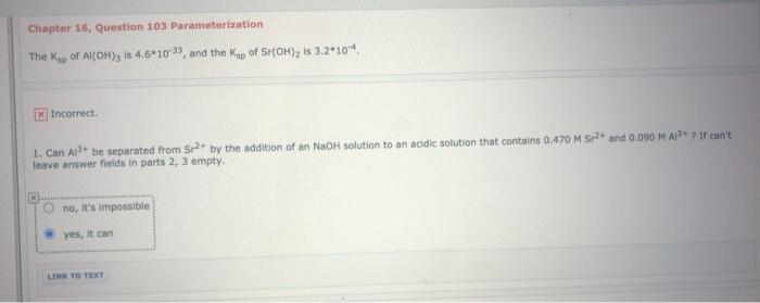 Solved Chapter 16, Question 103 Parameterization The Kap of | Chegg.com