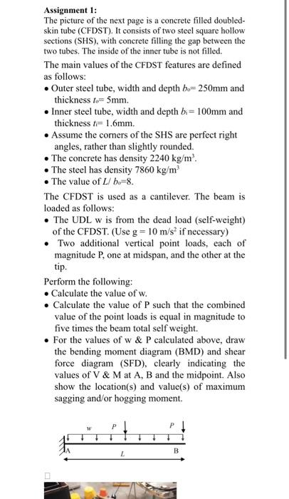 Solved Assignment 1: The picture of the next page is a | Chegg.com