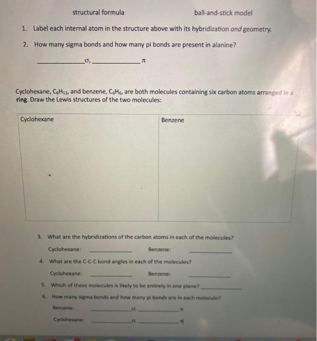 Solved Part II: Larger molecules Answer the following | Chegg.com Solved Part II: Larger molecules Answer the following | Chegg.com