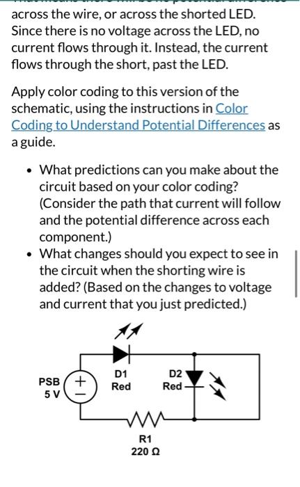 Solved With the power to your breadboard off, build the | Chegg.com