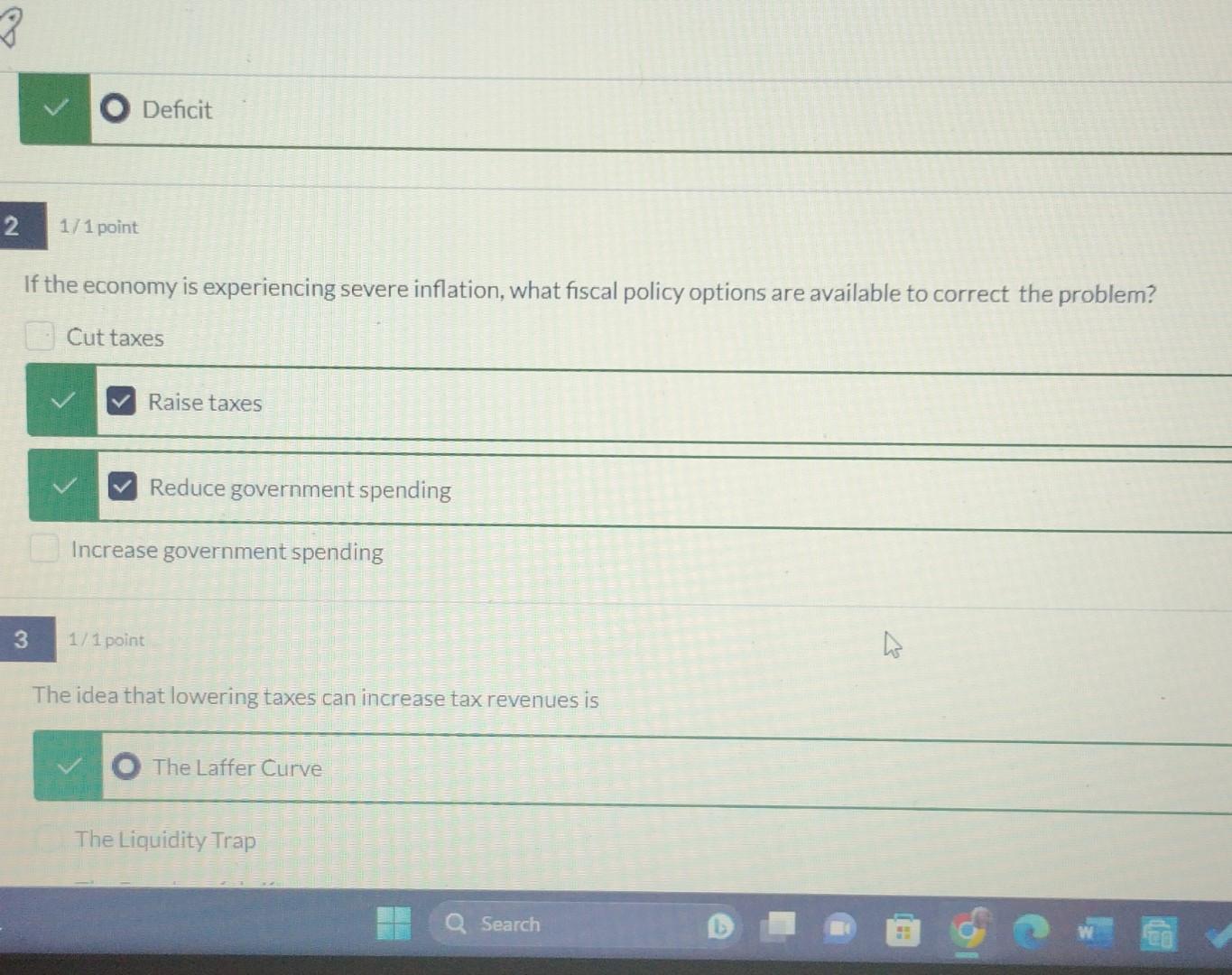 Solved Cut taxes Raise taxes Reduce government spending | Chegg.com